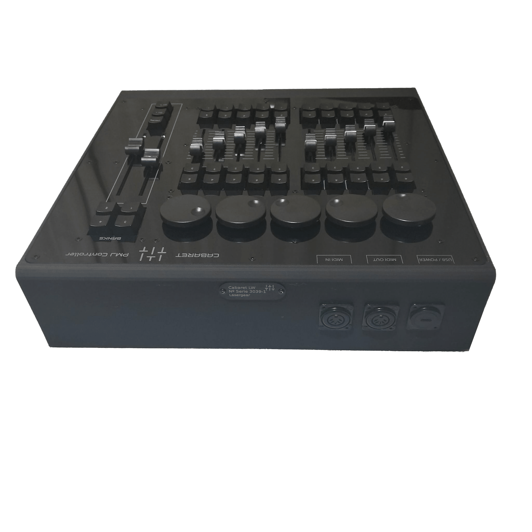 Cabaret control midi 12 faders, 47 botones y 20 encoders - Pmj ...